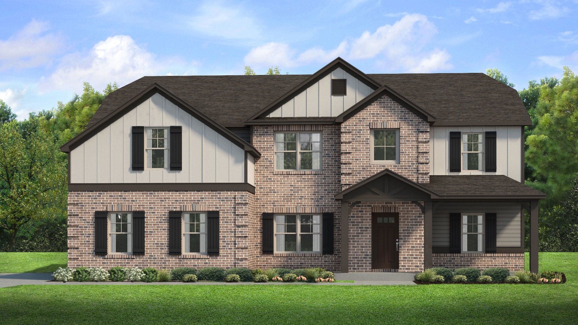 New 1500 Millers Mill Rd in Grandview at Millers Mill Atlanta GA | DRB Homes